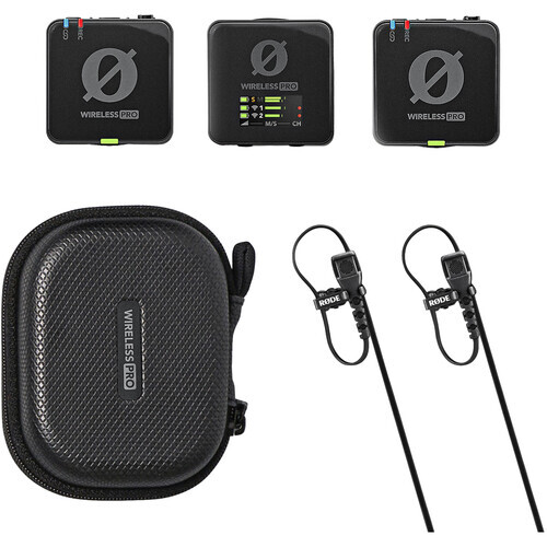 Rode Wireless PRO 2-Person Clip-On Wireless Microphone System/Recorder ...