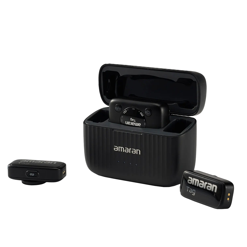 Aputure amaran Tag Dual Wireless Microphone System – USB C Version (Black)