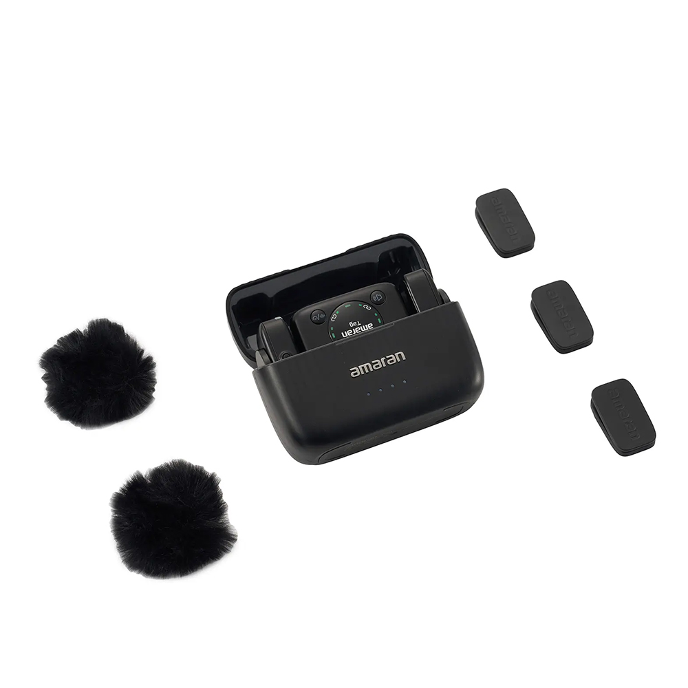 Aputure amaran Tag Dual Wireless Microphone System – USB C Version (Black)
