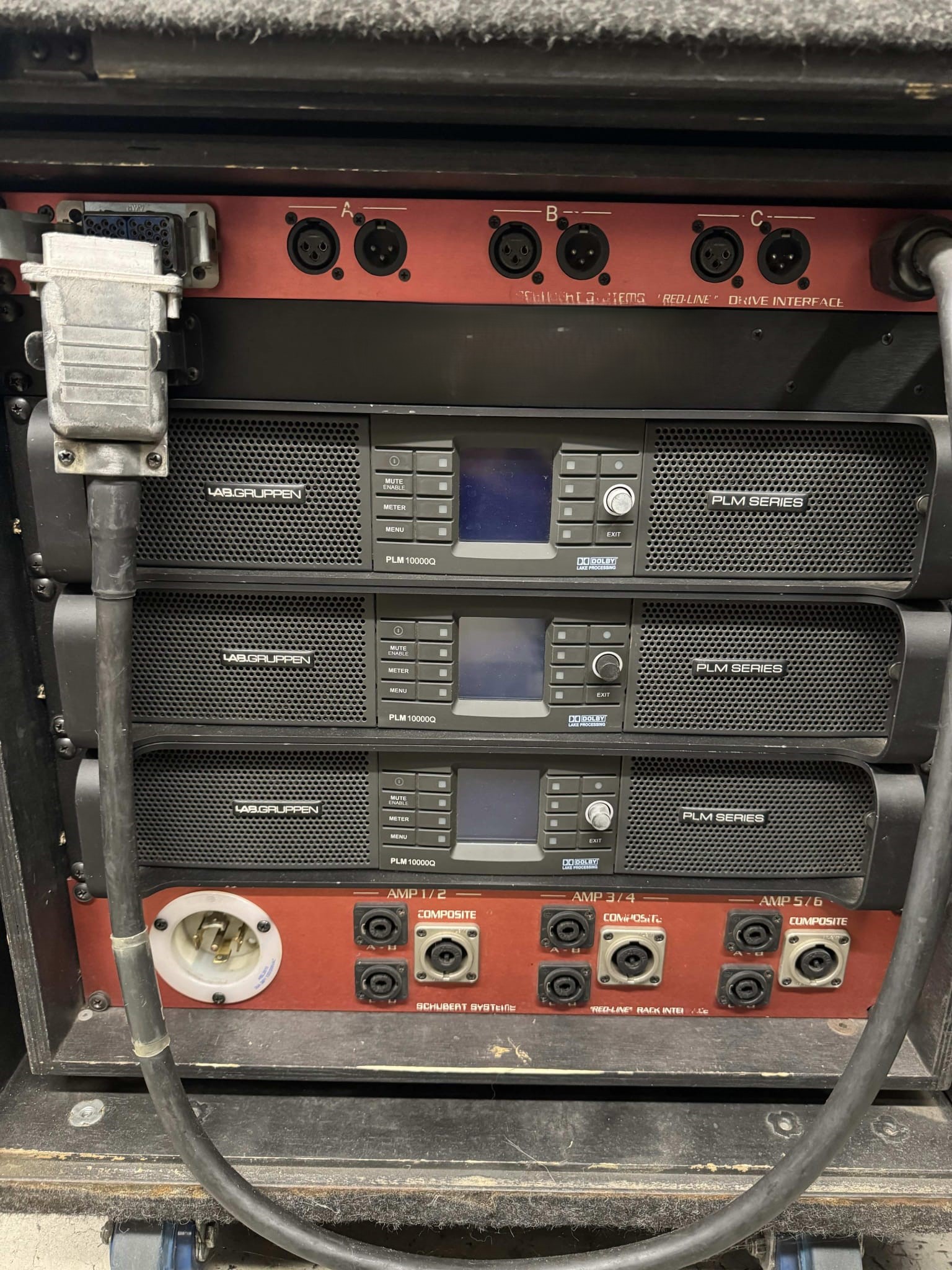 Lab Gruppen Amplifier Racks with Power Supply